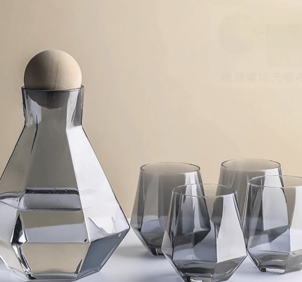Geometric Creative Glass Set – Housewifery