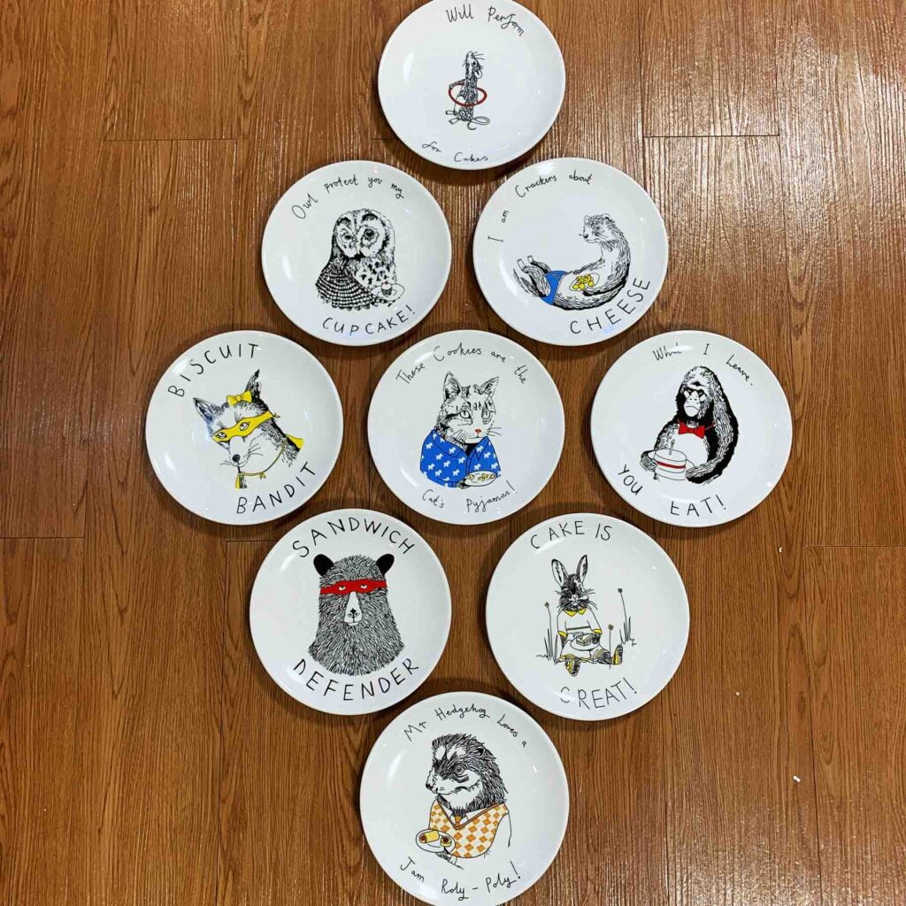 Creative Animal Ceramic Plates – Housewifery