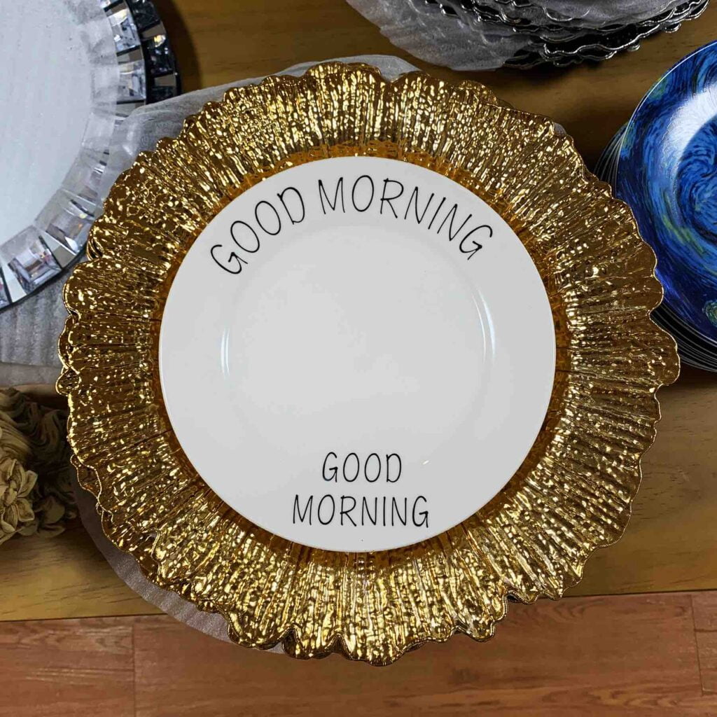 Good Morning Plate – Housewifery