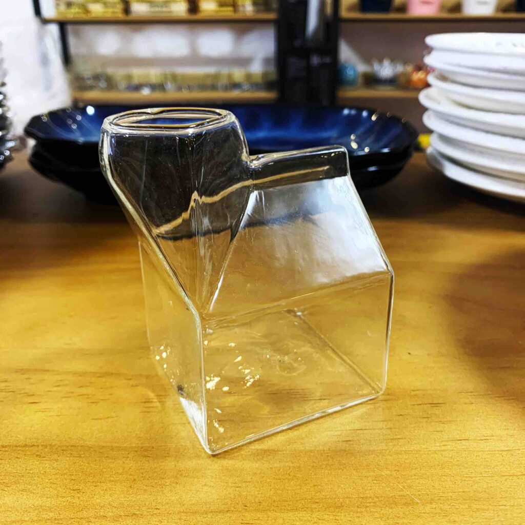 Glass Milk Container – Housewifery