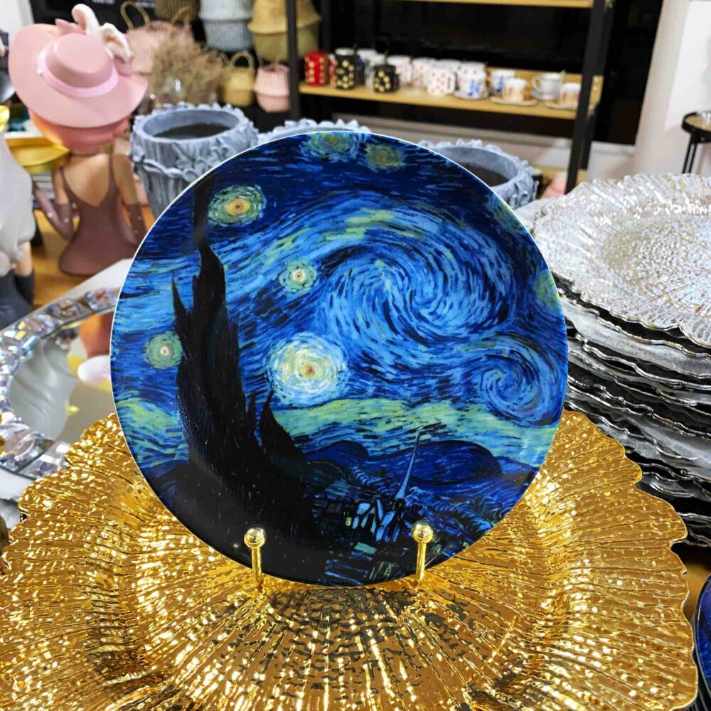 Vincent Van Gogh Inspired Plate Set – Housewifery