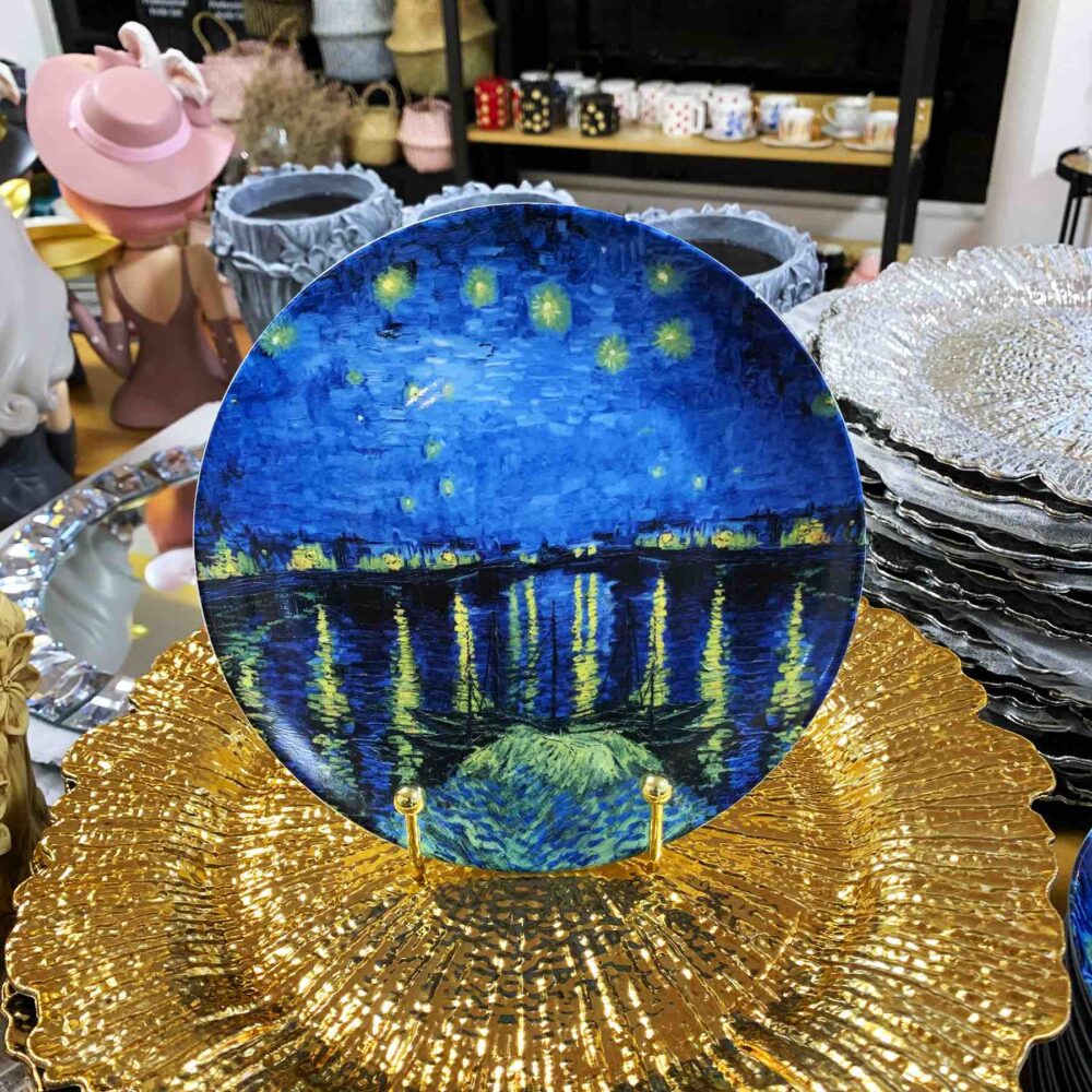 Vincent Van Gogh Inspired Plate Set – Housewifery
