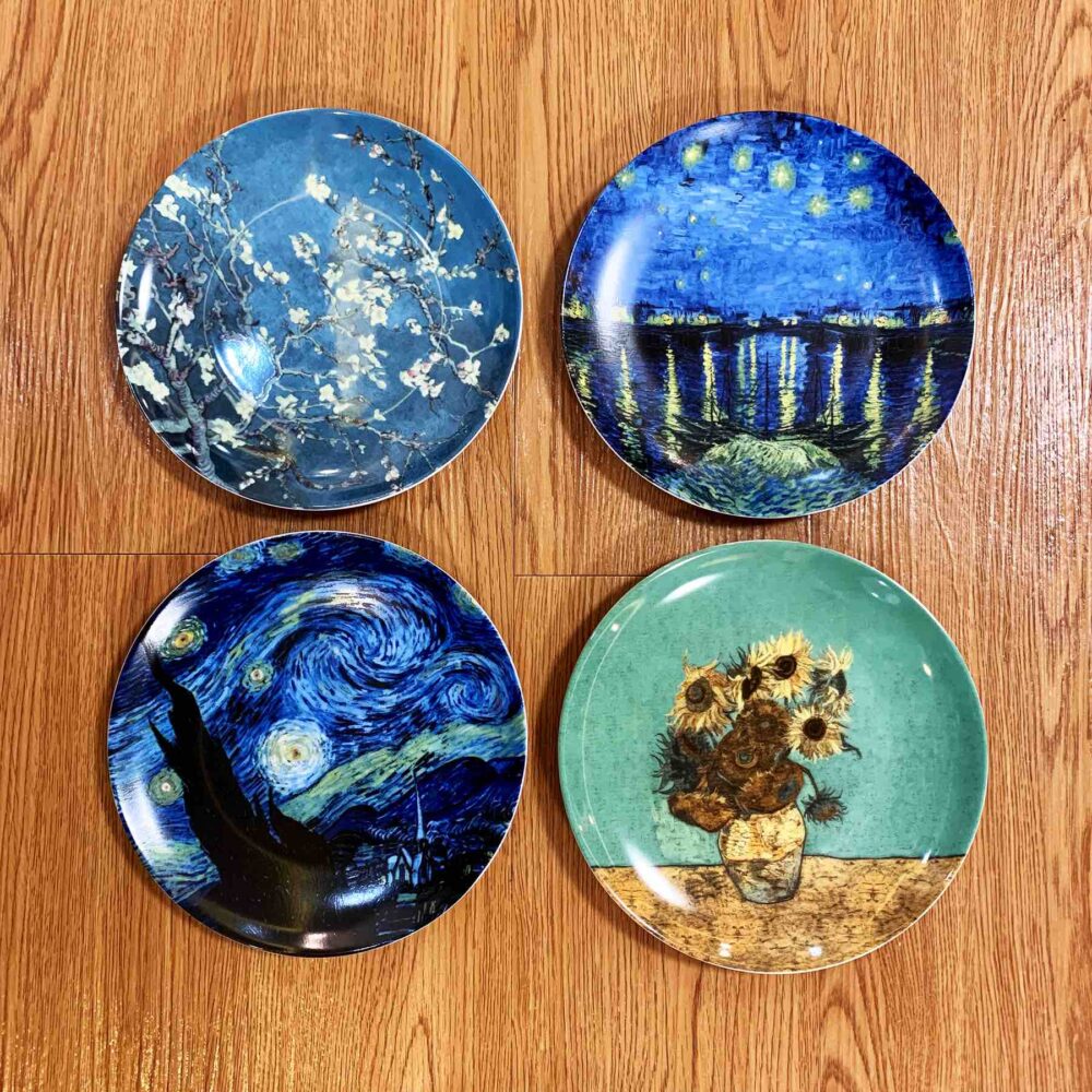 Vincent Van Gogh Inspired Plate Set – Housewifery