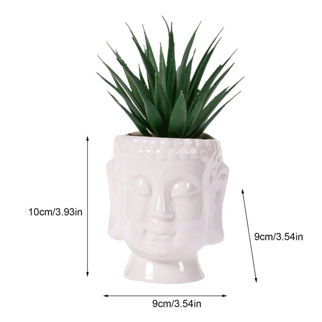 Ceramic Buddha Statue Flower Pot – Housewifery