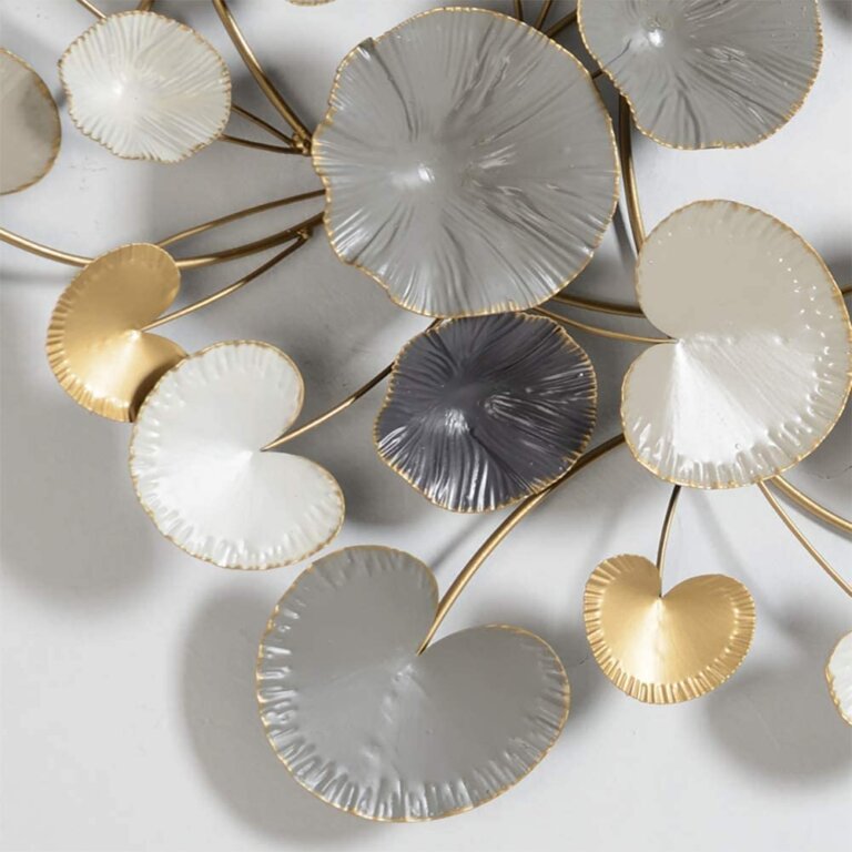 Handmade Leaves Metal Wall Art – Housewifery