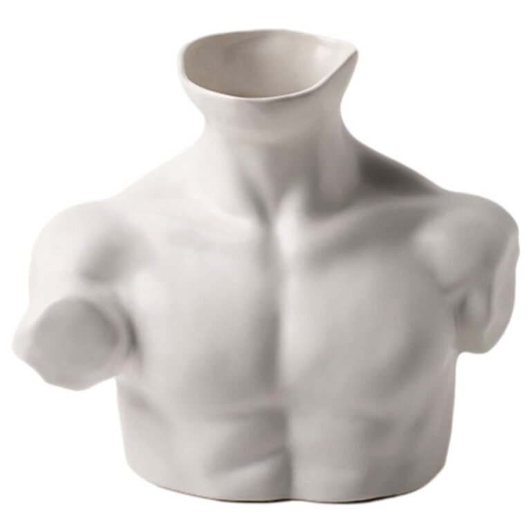 Ceramic Male Body Shaped Vase – Housewifery