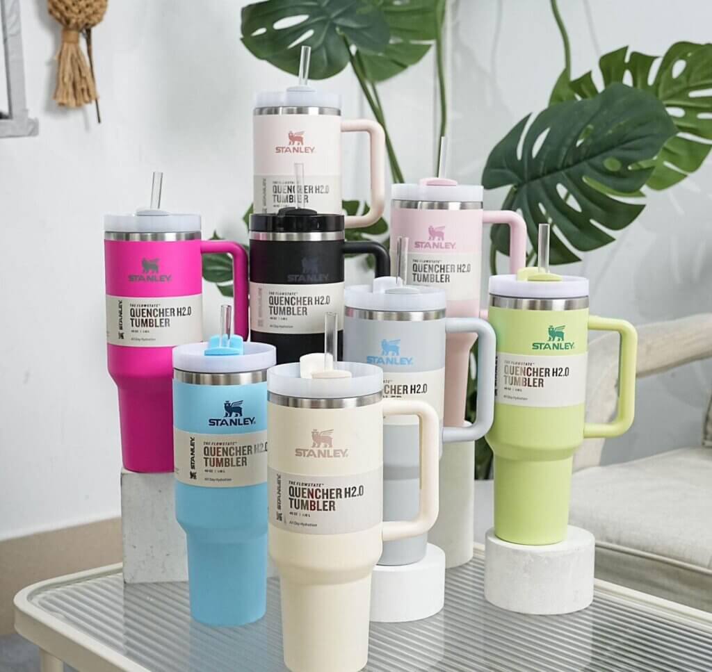 Stanley Colored Tumbler With Handle – Housewifery