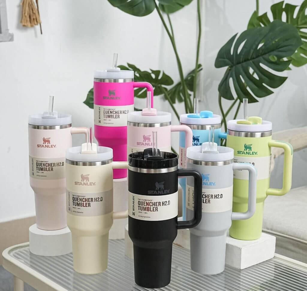 Stanley Colored Tumbler With Handle – Housewifery
