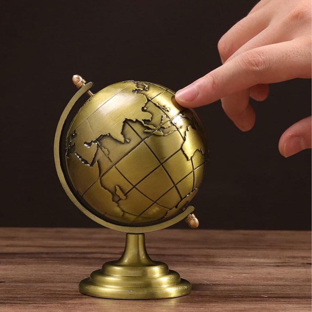Vintage Metallic Globes – Housewifery