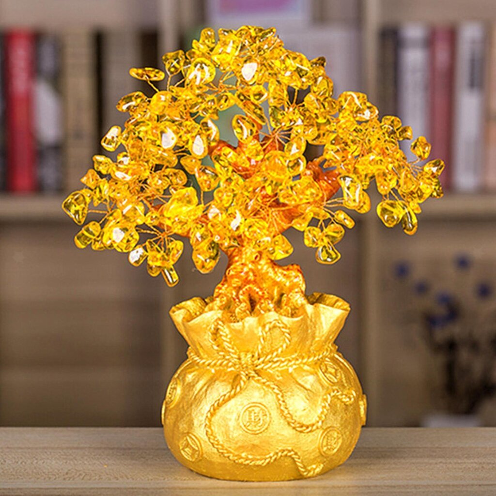 Gold Resin Money Tree – Housewifery