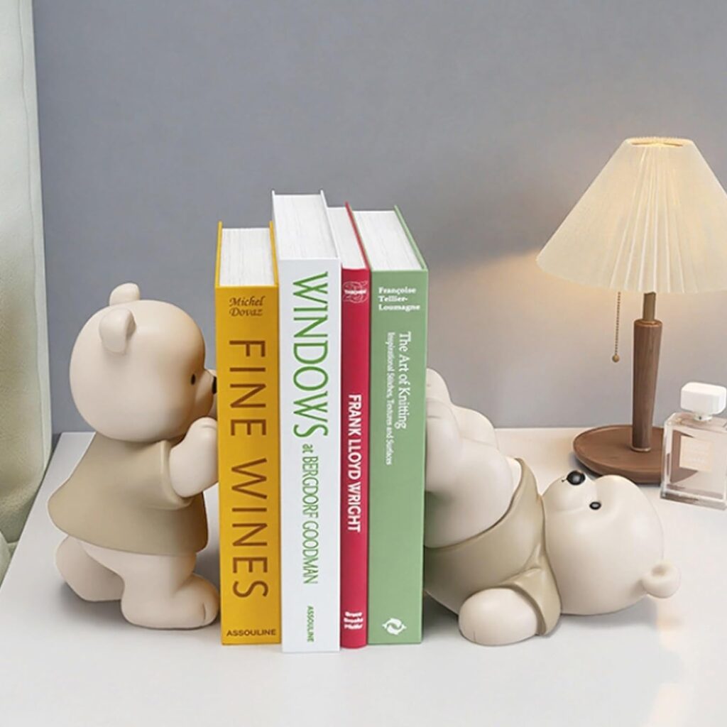 Resin Cute Teddy Bear Bookends – Housewifery